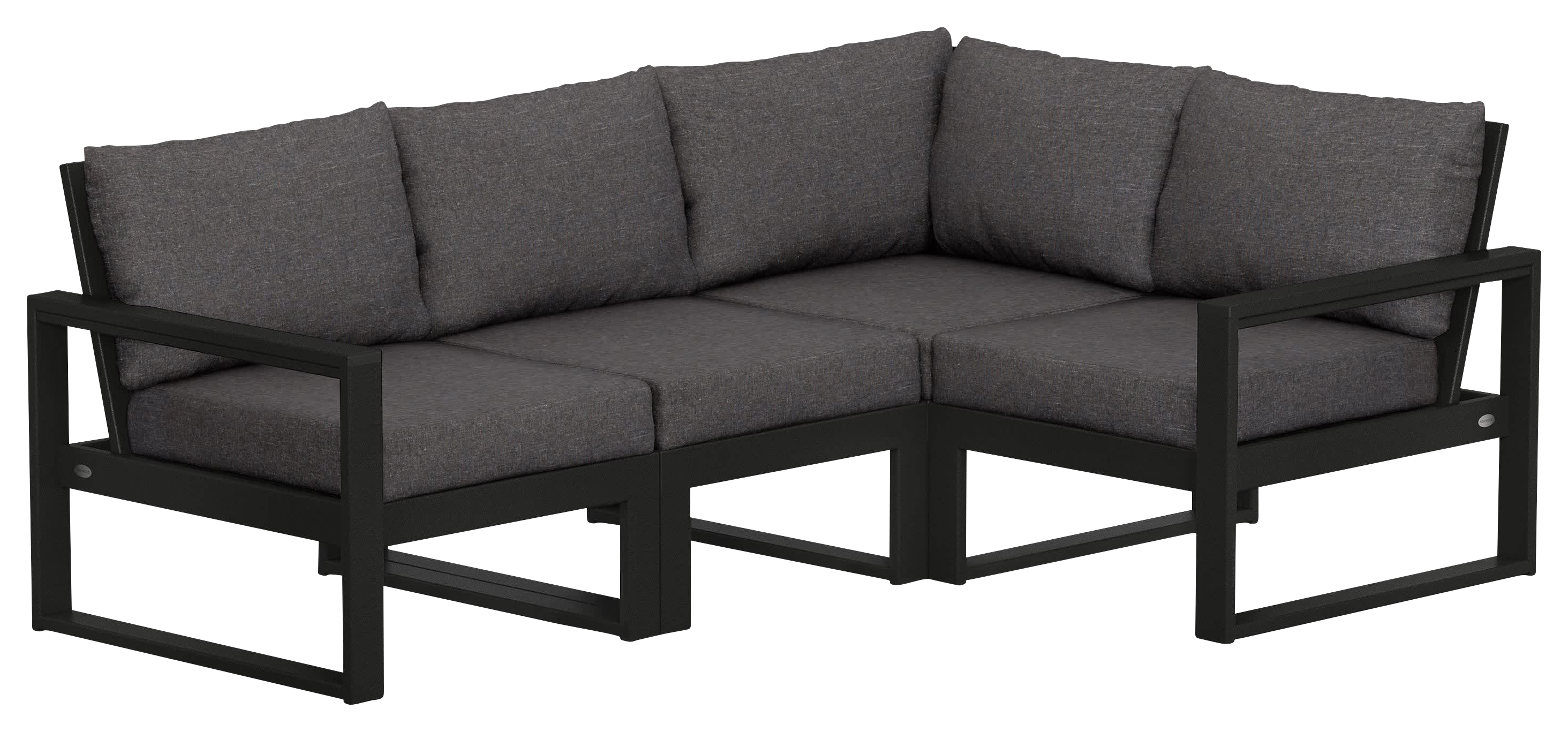 POLYWOOD EDGE 4-Piece Modular Deep-Seating Set | Bass Pro Shops